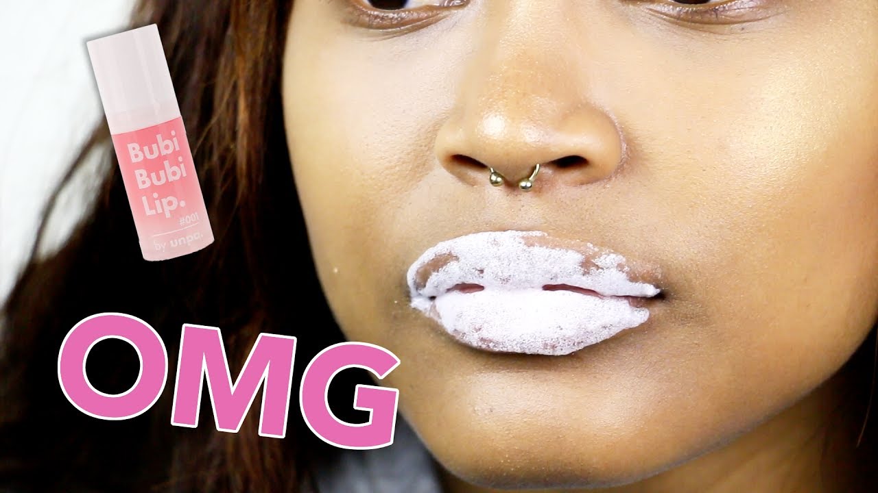 Bubbling Lip Mask - YouTube