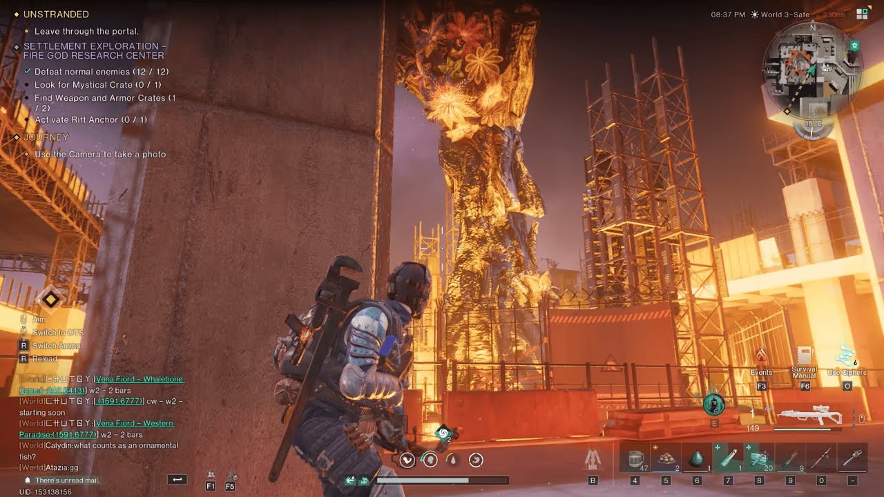 Once Human - FIRE GOD RESEARCH CENTER Walkthrough - YouTube