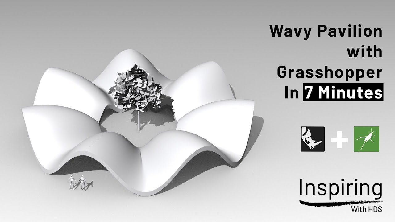 PARAMETRIC PAVILION CREATION IN 7 MINUTES - YouTube