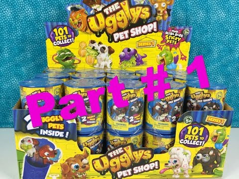 The Ugglys Pet Shop Full Case Box Palooza Part 1 Series 1 Unboxing Toy Review
