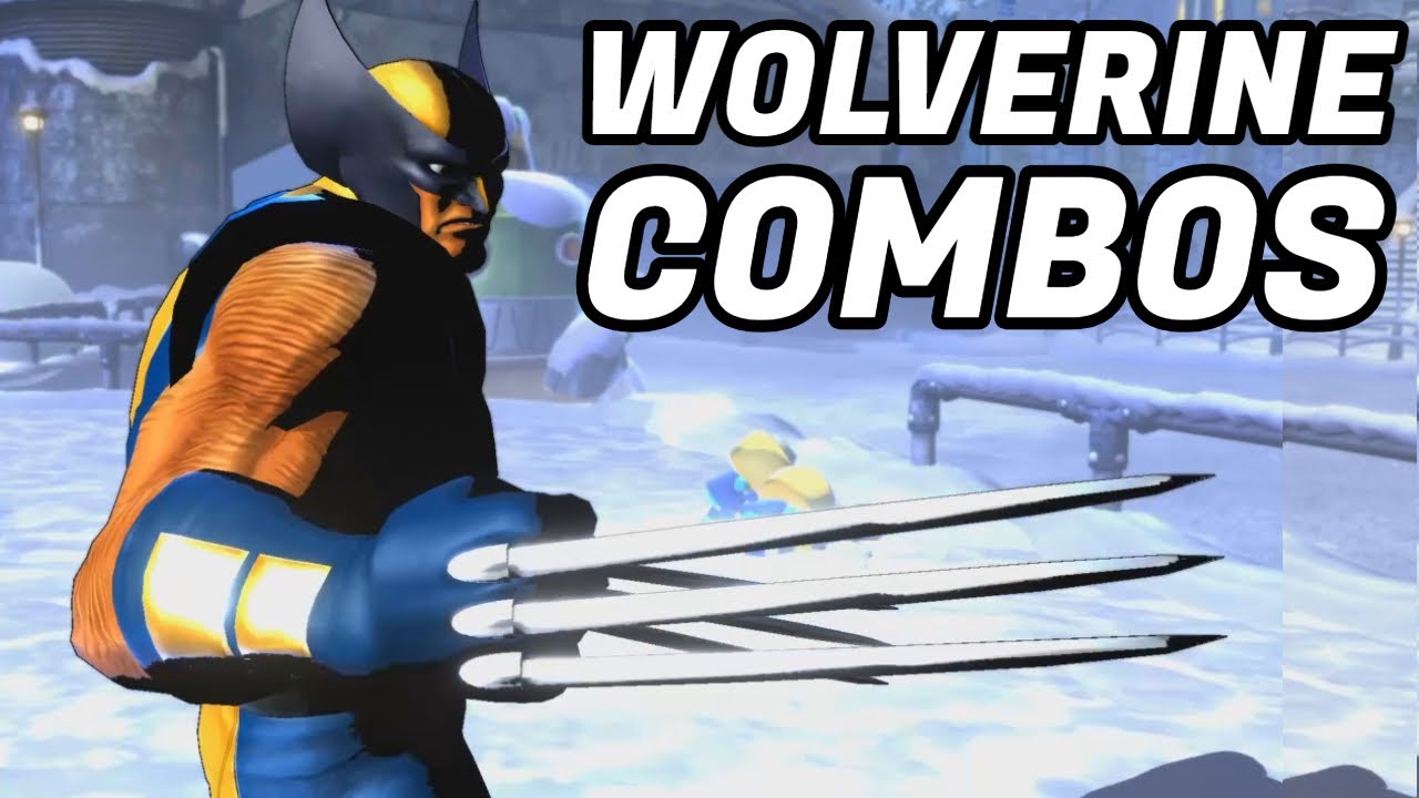 UMVC3 - WOLVERINE SOLO COMBOS! - YouTube