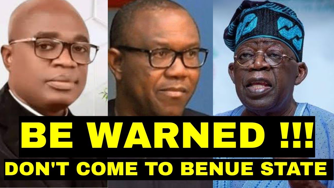Benue Governor Warn Peter Obi Not To Come To Benue State For Any Charity Donation - YouTube