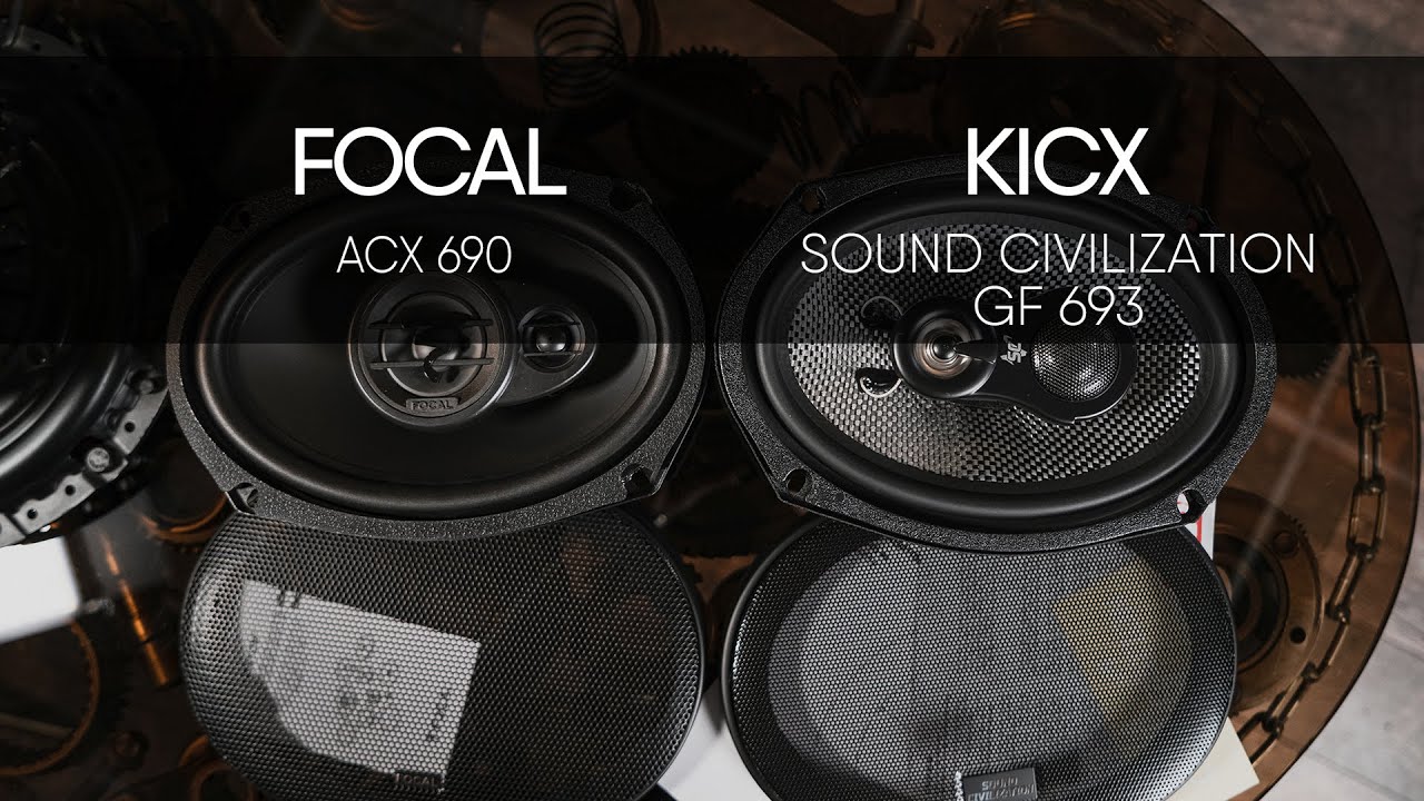 KICX Sound Civilization GF 693 vs Focal ACX 690 - YouTube
