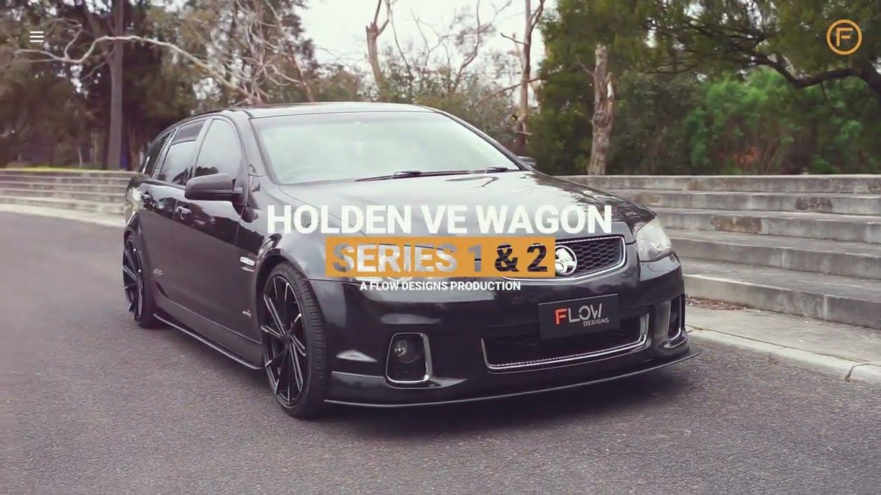 Holden VE Commodore Wagon Side Skirt Splitter Range - YouTube