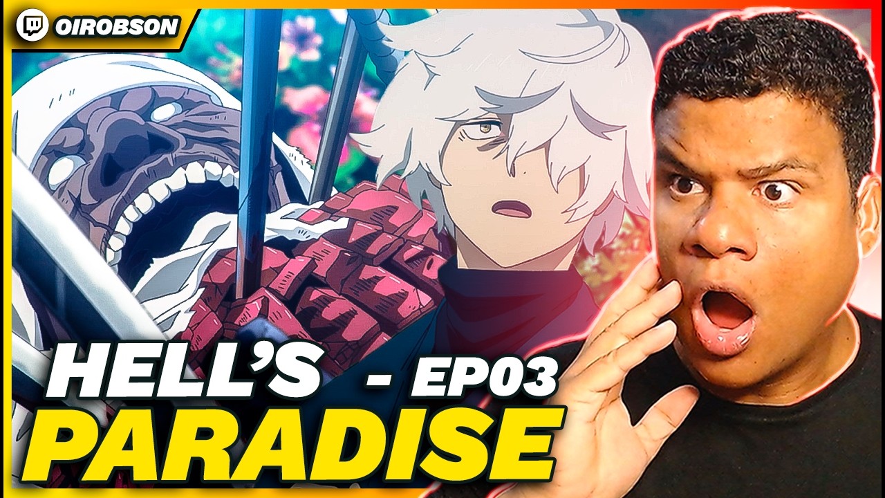 GABIMARU FOI BRUTAL DE MAIS!! | HELL'S PARADISE Ep 03 REACT!! - YouTube