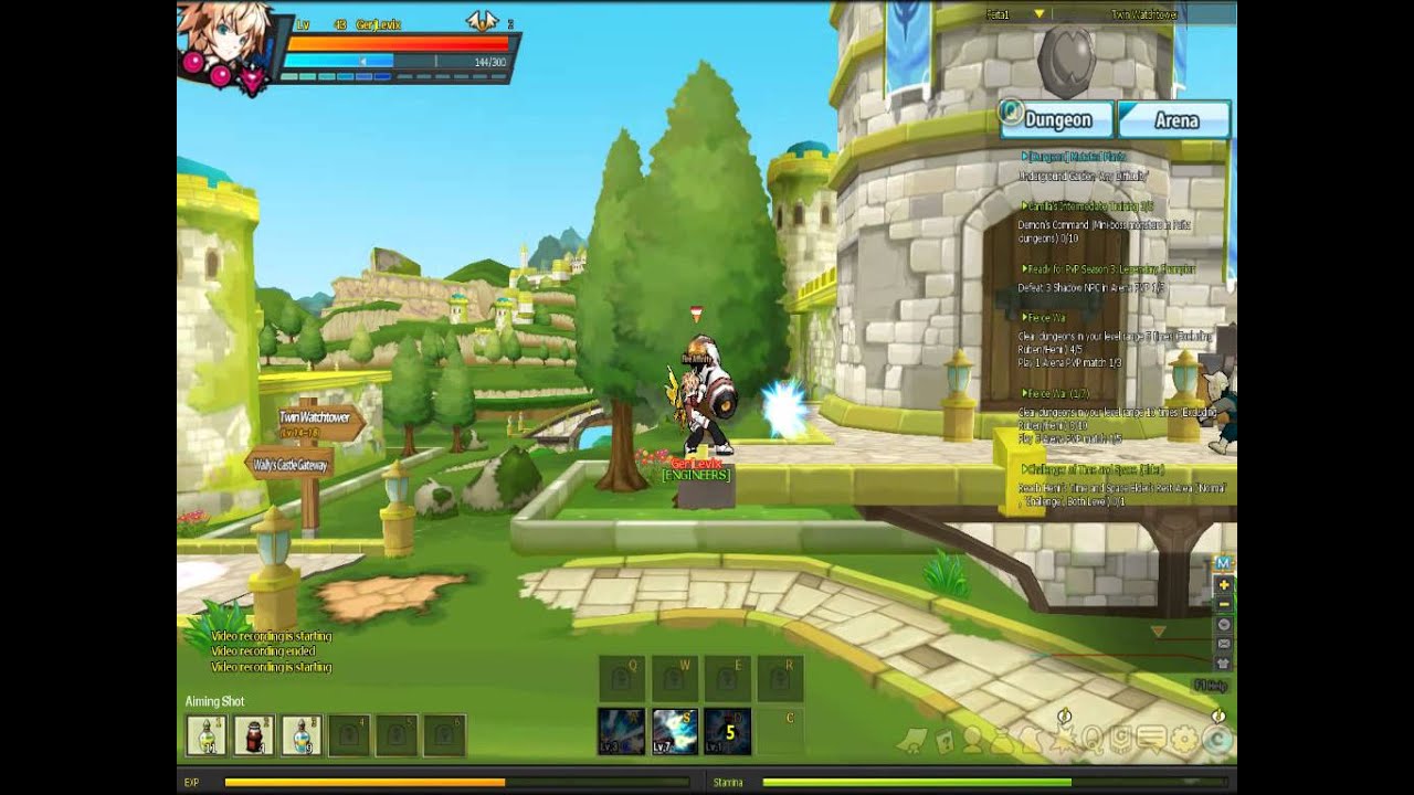 Shooting Guardian Skill Level 20 - Aiming Shot - YouTube