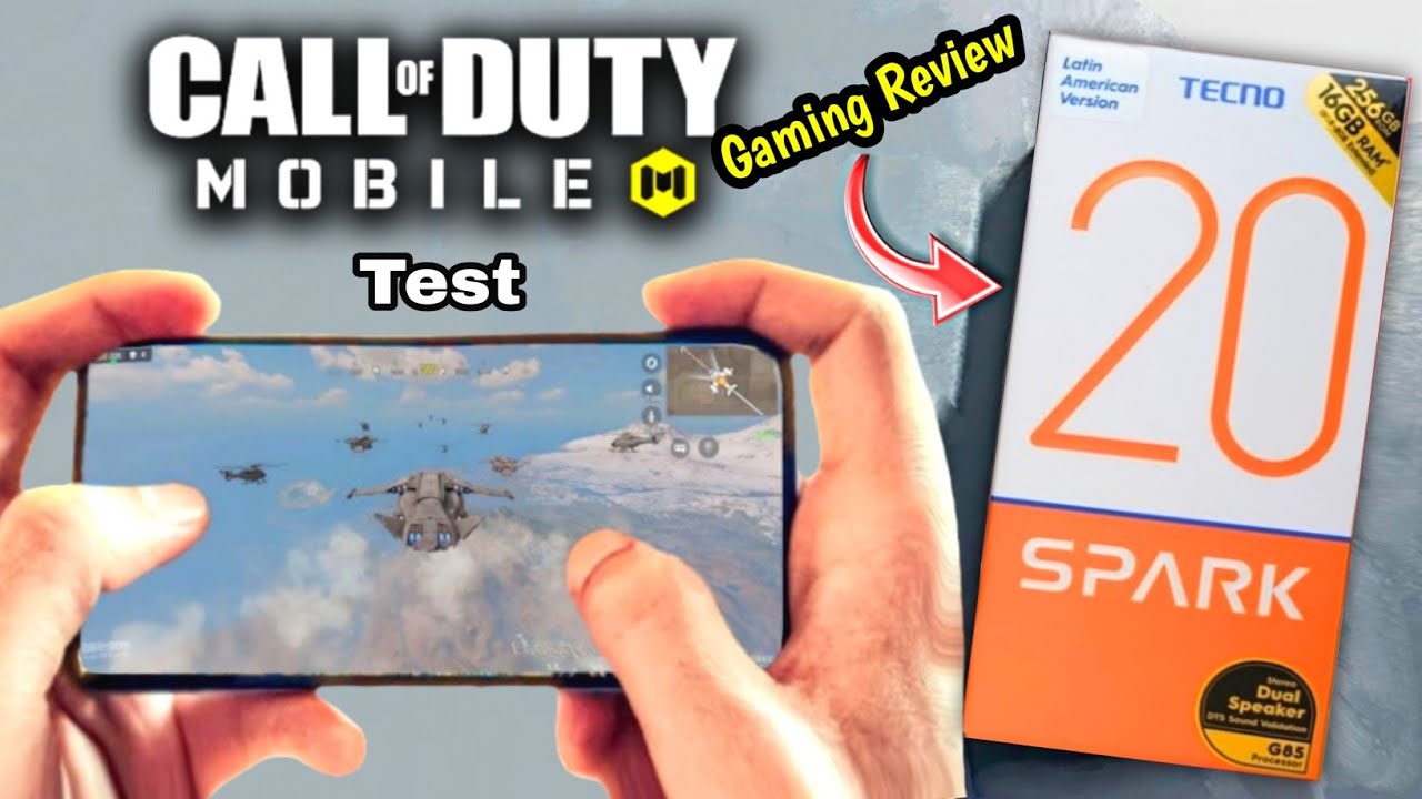 Tecno Spark 20 Codm Test | Tecno Spark 20 Call Of Duty Mobile Test ...