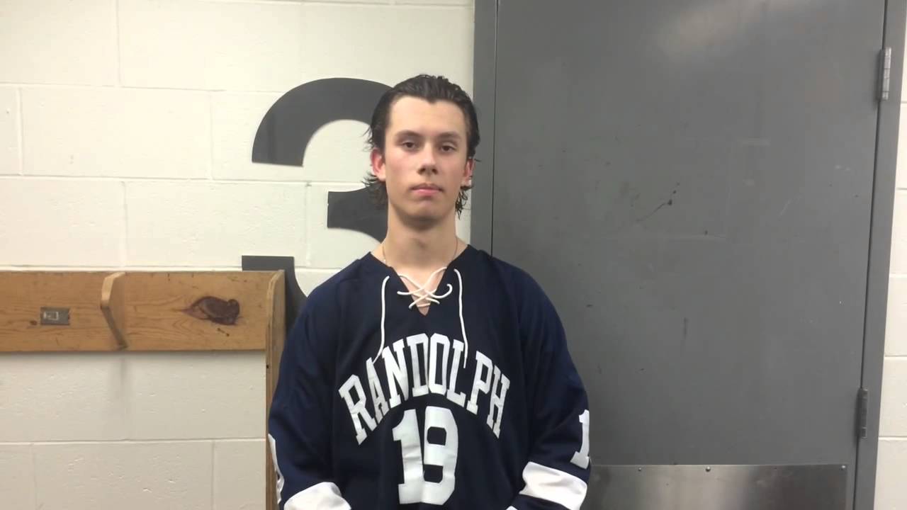 Ice Hockey: Interview with Randolph's Dan Janson - YouTube