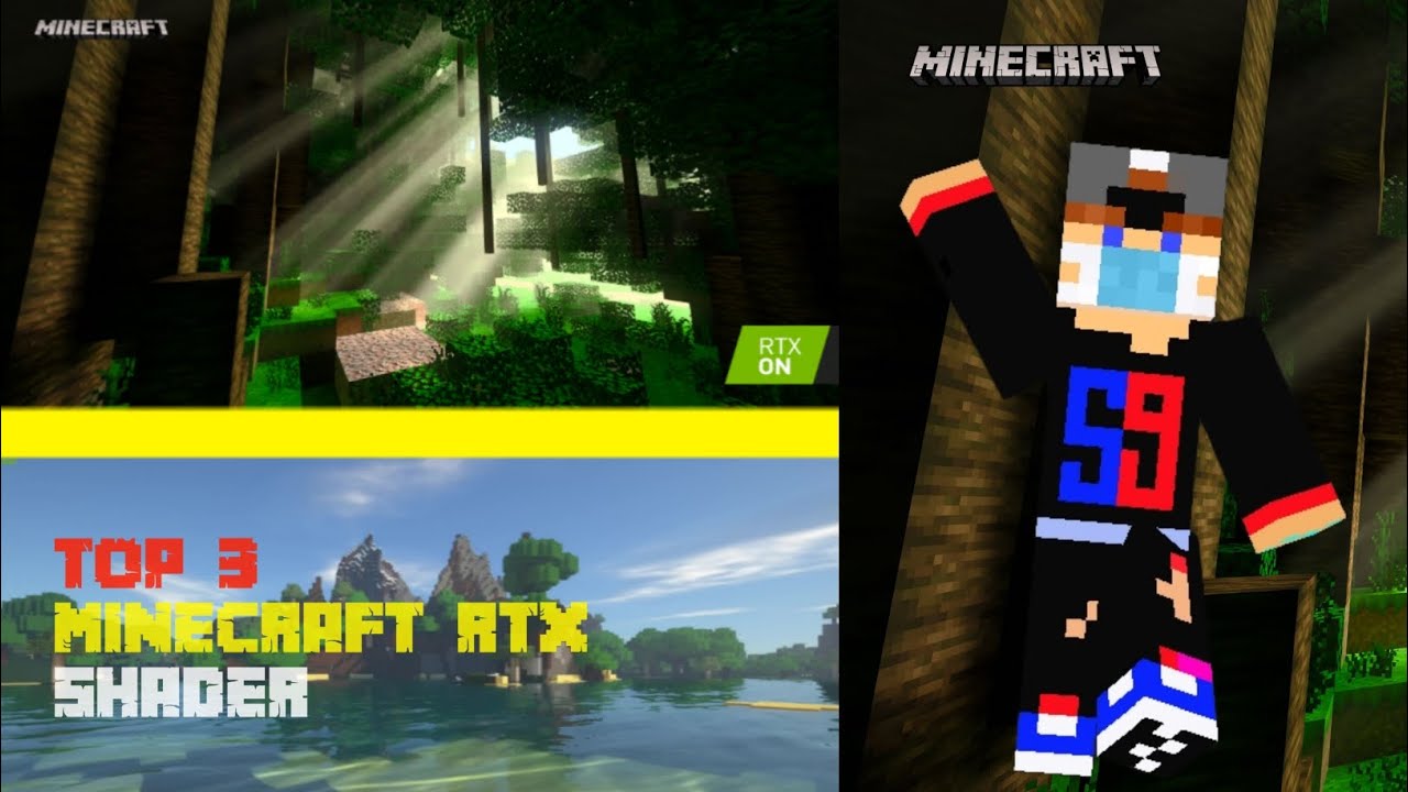 MINECRAFT TOP3 BEST RTX SHADER FOR MCPE MEDIAFIRE DOWNLOAD LINK #mcpe # ...