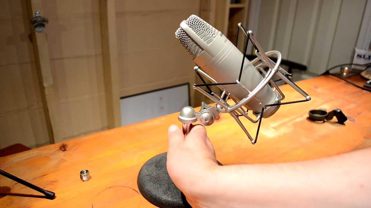 Samson SP01 Shock Mount with Samson C01U (No sample Audio) - YouTube