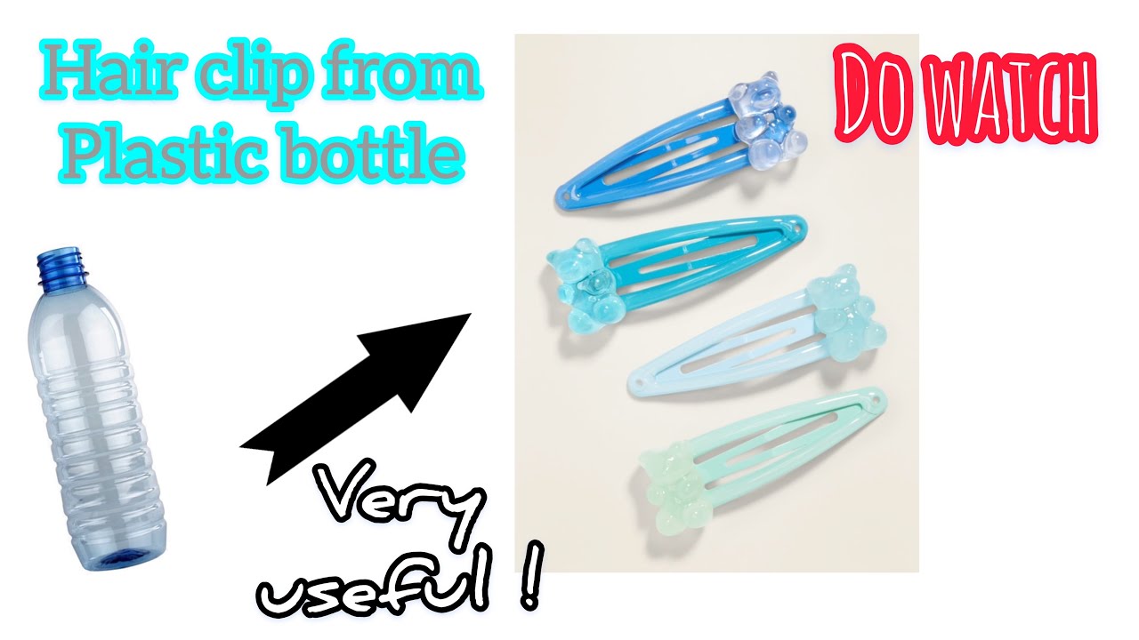 Homemade hair clips 🌸 #DIY - YouTube