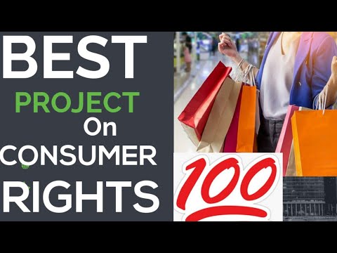 Project on consumer rights class 10 - YouTube