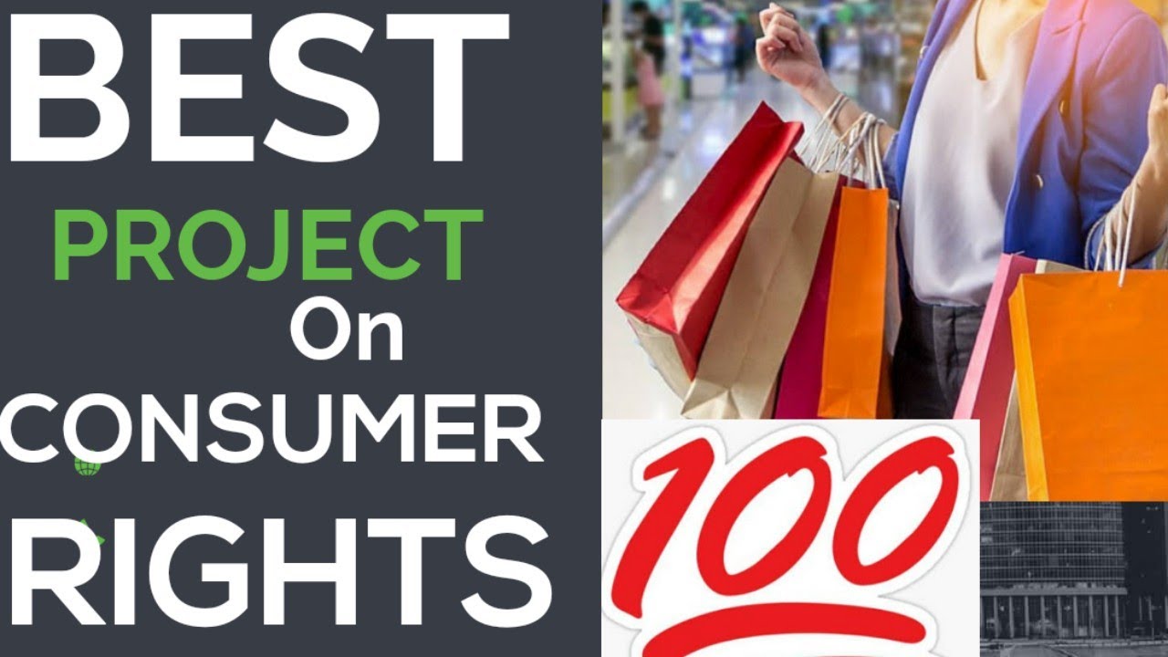 AMAZING CONSUMER RIGHT PROJECT Project on consumer rights class 10 ...