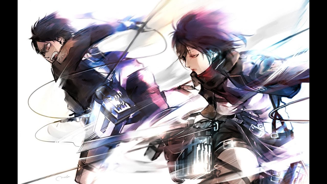 AOT AMV- Angel with a Shotgun - YouTube