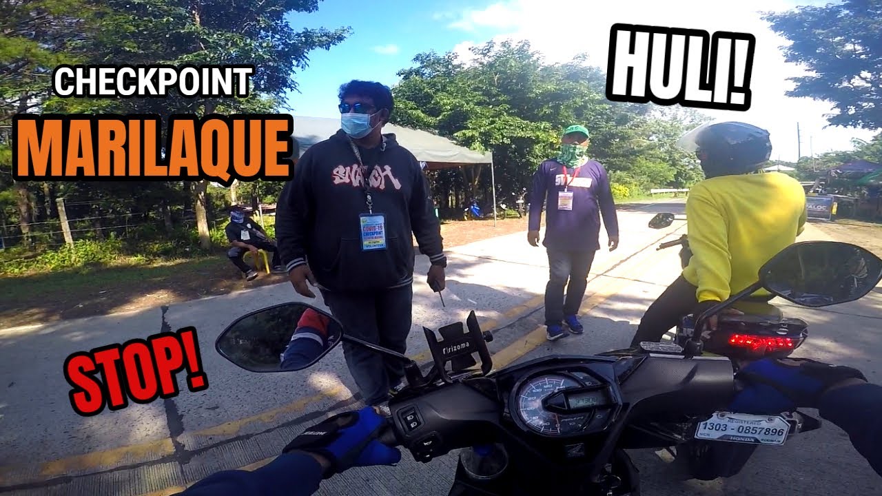 MARILAQUE RIDE DURING GCQ HULI SA CHECKPOINT | HONDA BEAT STREET FI ...
