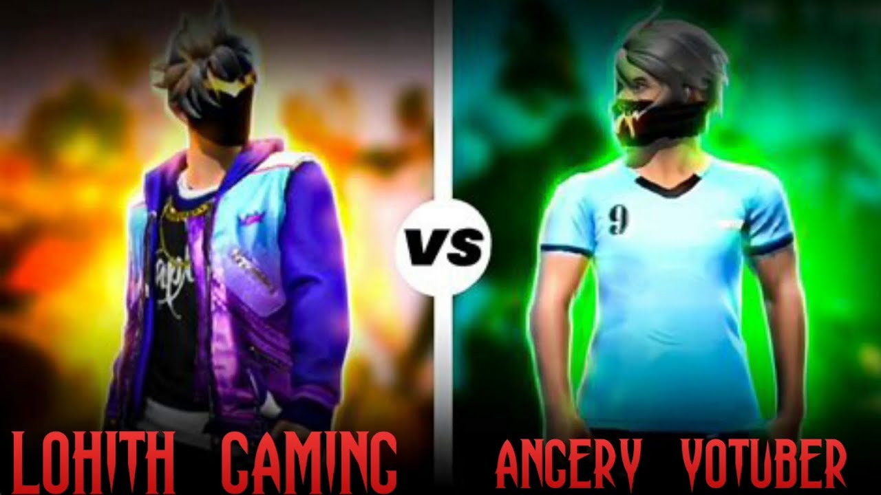 LOHITH GAMING VS ANGARY YOTUBER FUN CHALLENGLEGUYS 😎🔥🔥#LOHITH GAMING # ...