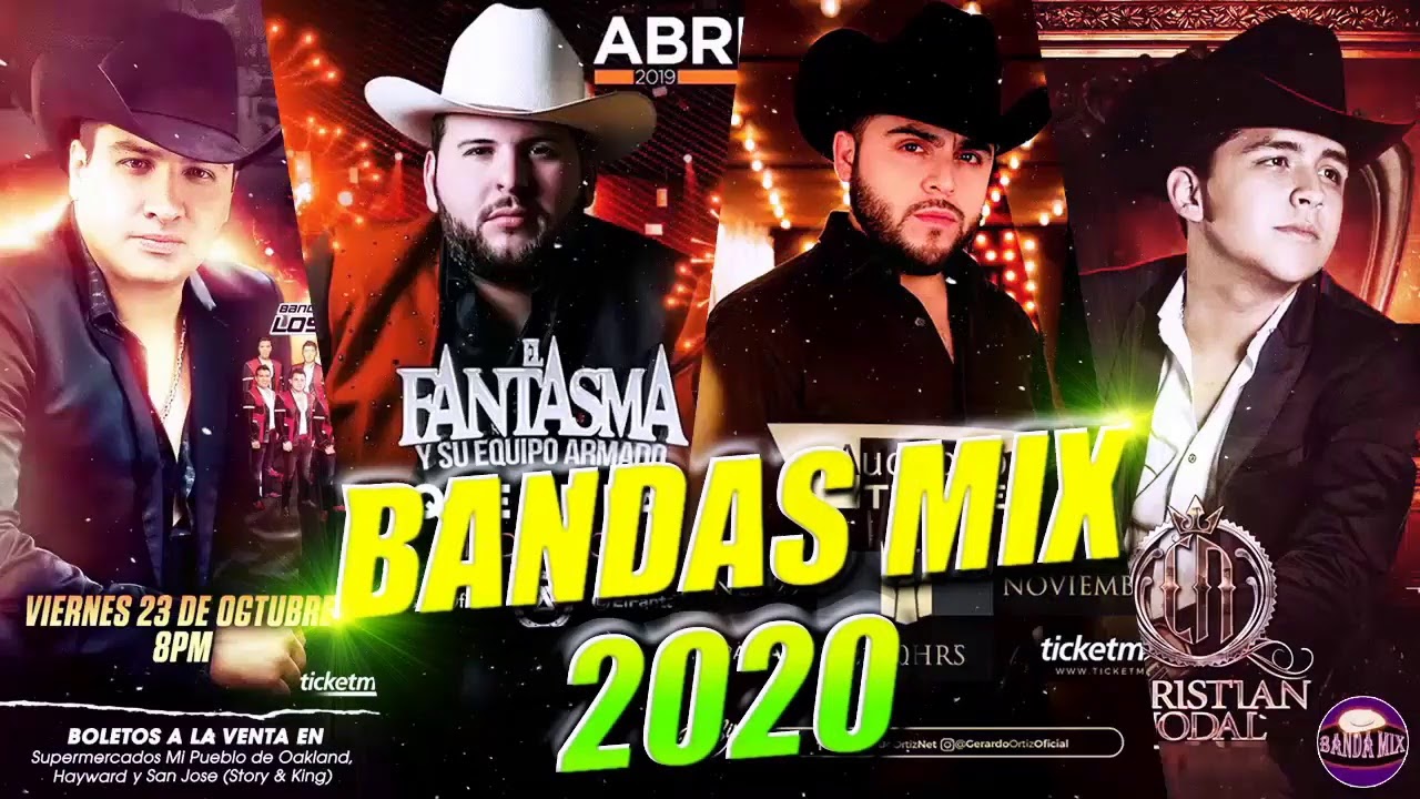 BANDA MIX - LO MAS NUEVO DE LA BANDA 2020 - BANDA MS, LA ADICTIVA, LA ...
