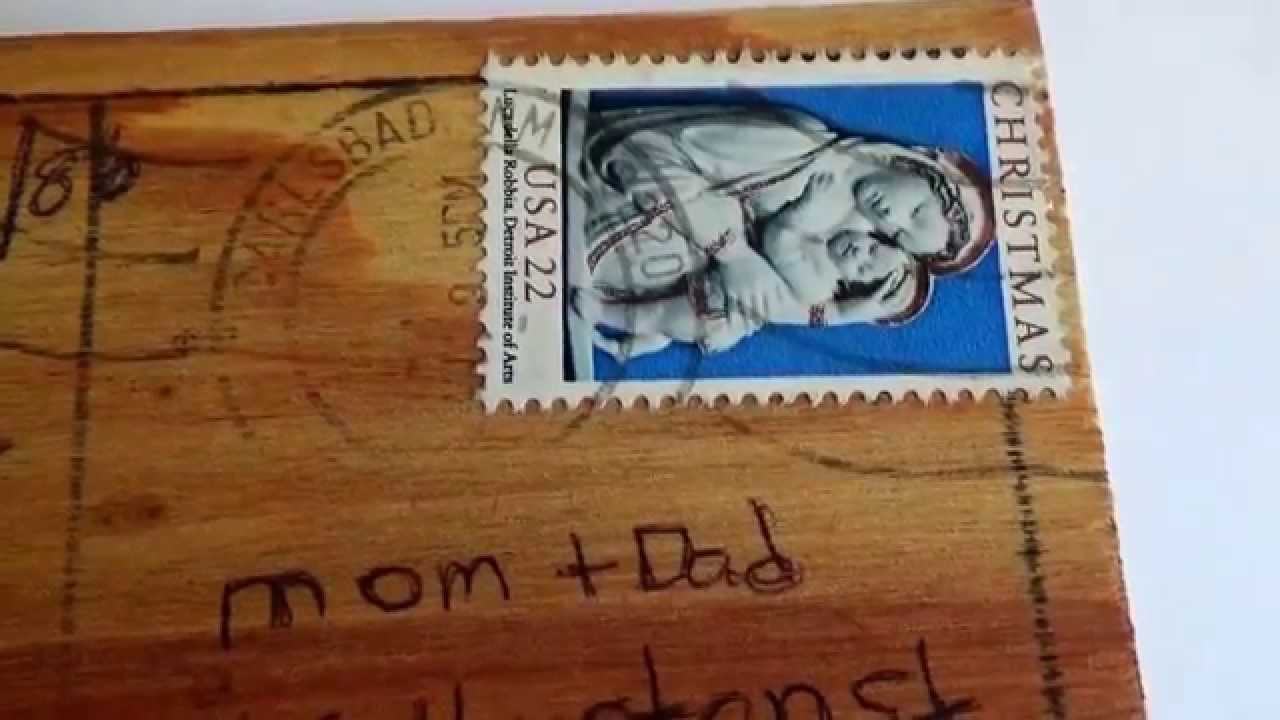 Crazy Wooden Postcard - YouTube