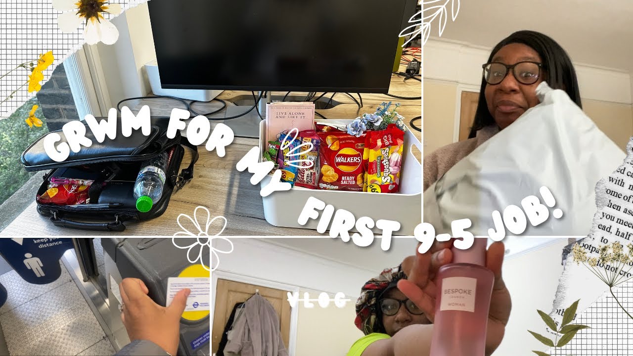 First day at work vlog | new job, new me? 🫣 - YouTube