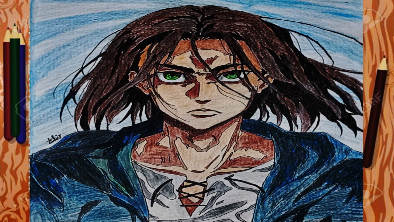 Anime Drawing | How to Draw Eren Yeager | Attack on Titan Season 4 Part ...