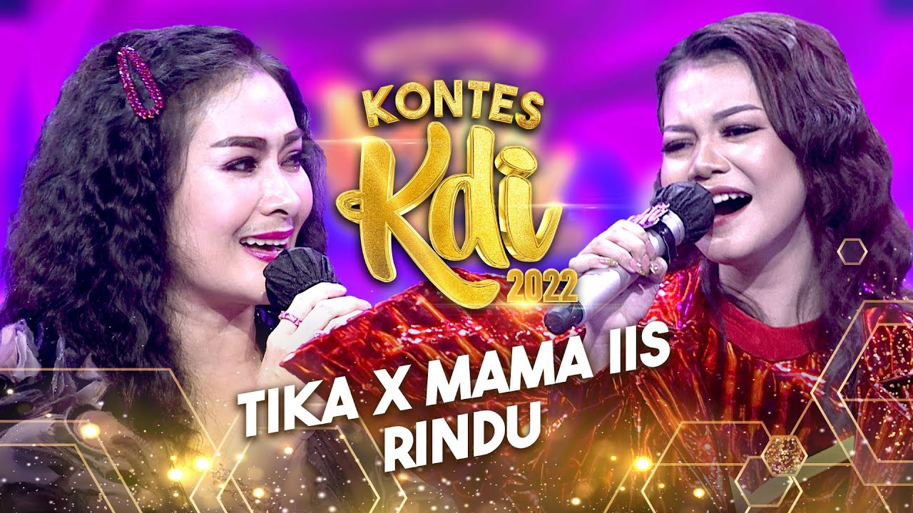 Tika Ditantang Menyanyikan Lagu Rindu Mama Iis | KONTES KDI 2022 - YouTube