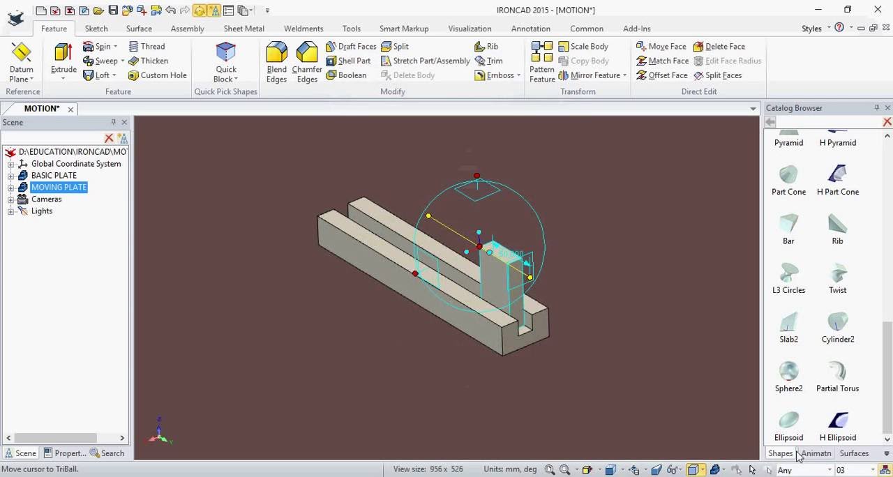 0004 STIMULATING IN IRONCAD | LEARN THE IRONCAD SOFTWARE - YouTube
