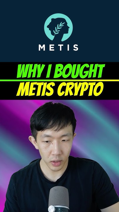 Why I bought METIS Crypto #crypto #altcoins #metis - YouTube