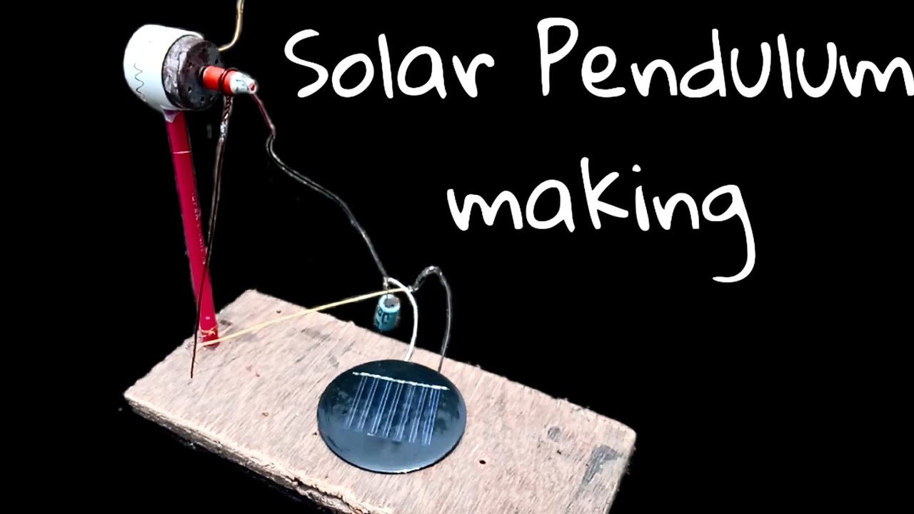 How to make Solar Pendulum - YouTube
