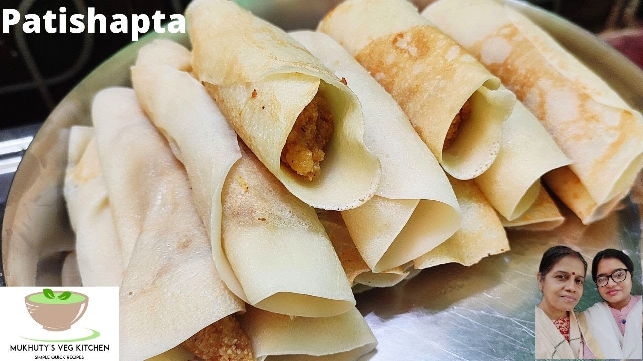 Patishapta pitha recipe in Bengali| How to make patishapta pitha with ...