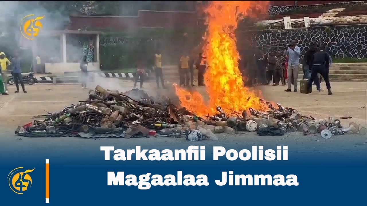 Tarkaanfii Poolisii Magaalaa Jimmaa - YouTube