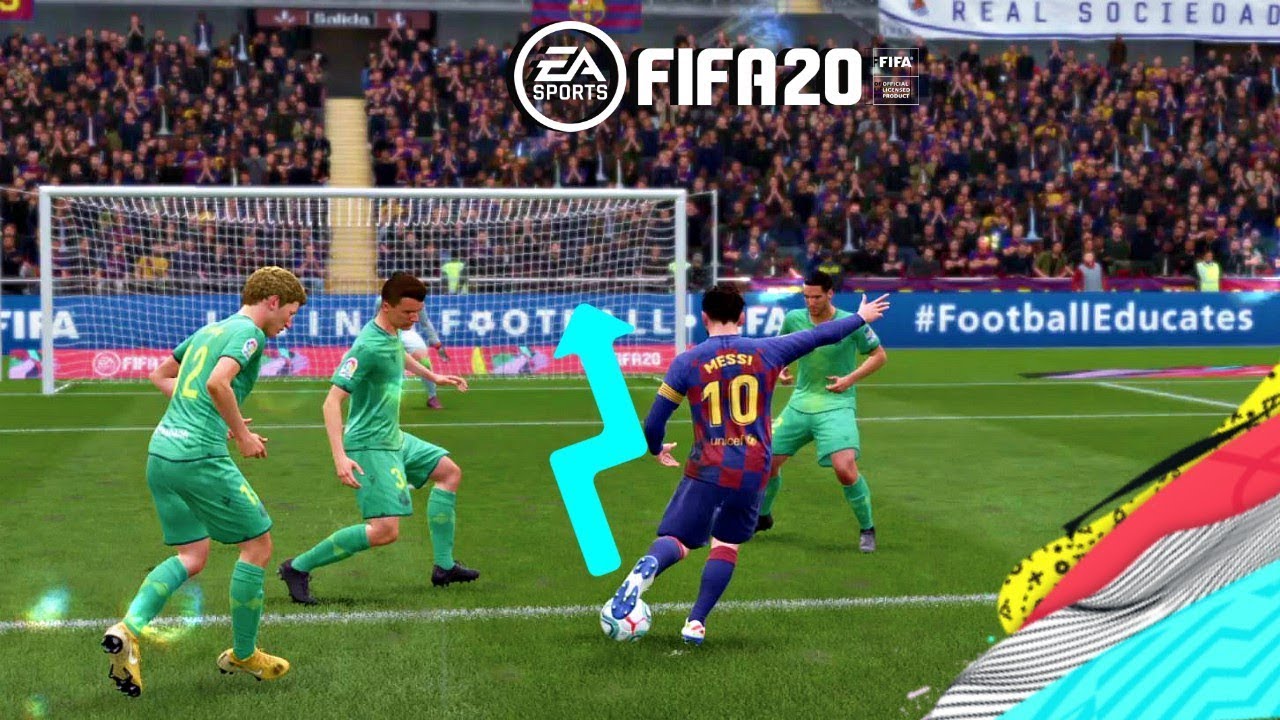 FIFA 2020 Leo Messi Dribbling Skills And Goals - YouTube