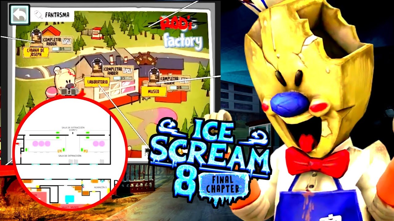LA MAPPA della STANZA di ESTRAZIONE di ICE SCREAM 8 FINALMENTE SVELATA ...