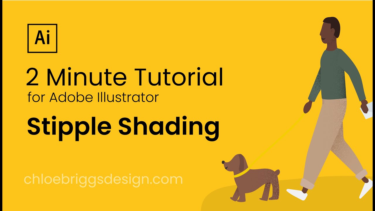how-to-do-stipple-shading-in-illustrator-in-2-minutes-chloe-briggs