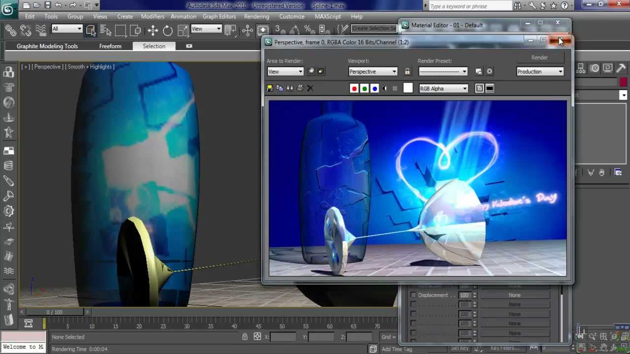 Material บน 3Ds Max โมเดลโครมไฟ (เข้าใจง่าย รวดเร็ว อธิบาย Step by Step ...