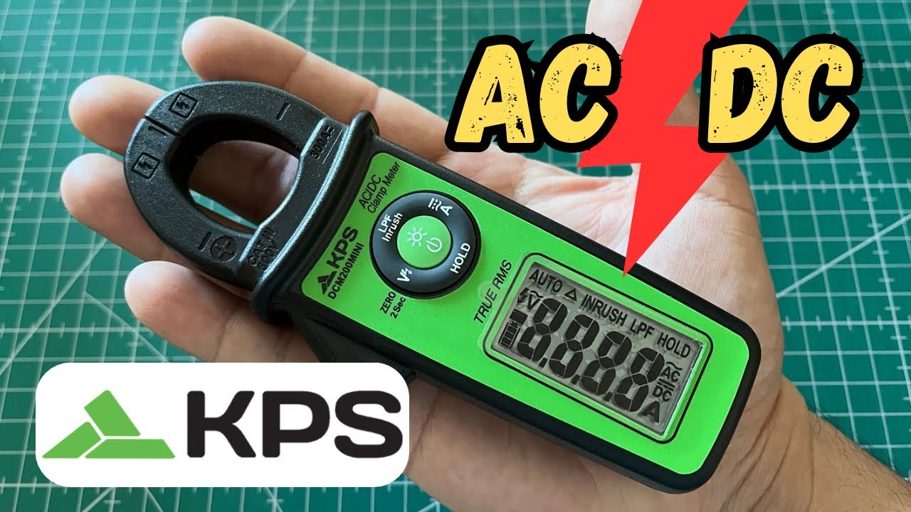 MINI pinza AC y DC⚡️KPS DCM 200 | Review completa🔎 - YouTube