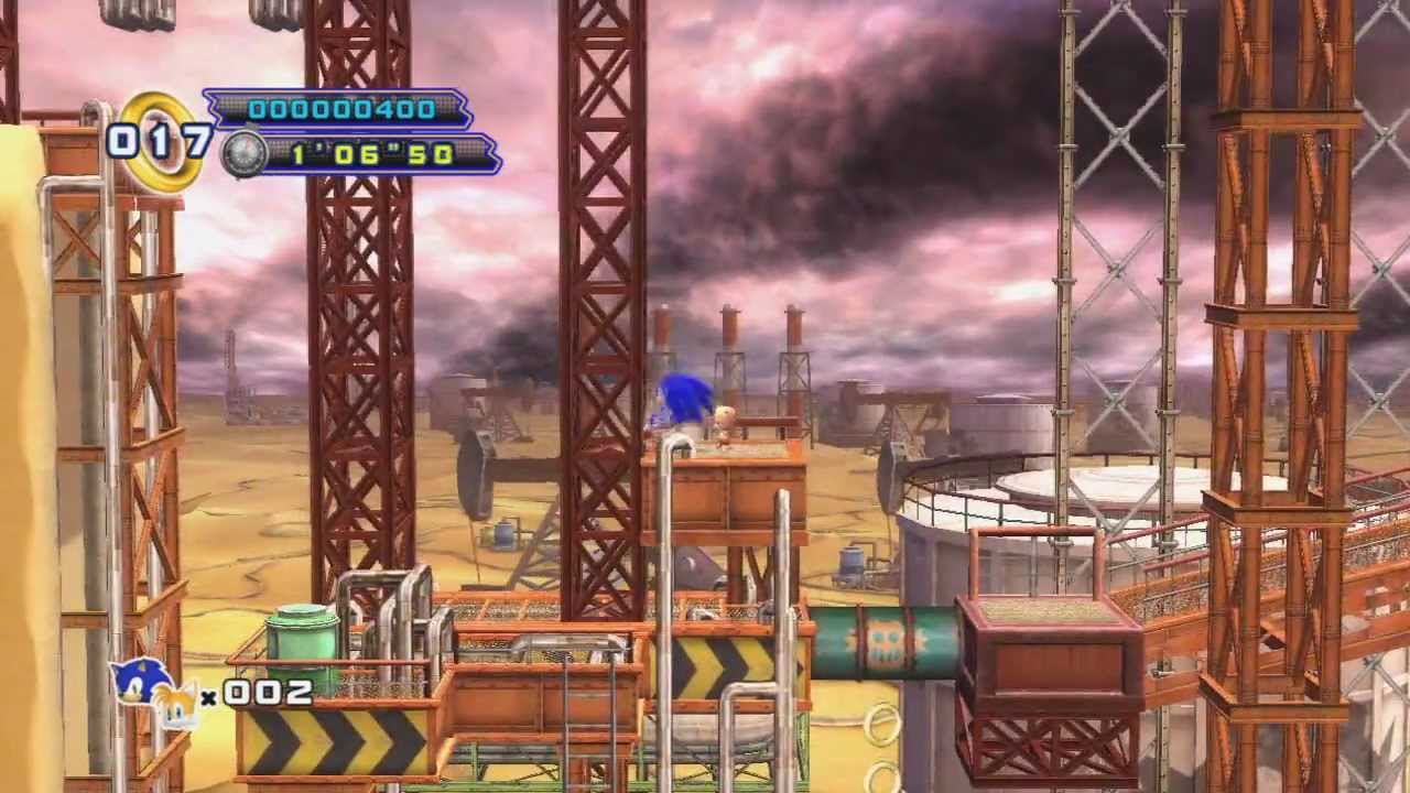 Sonic The Hedgehog 4 Episode II 360: Oil Desert Act 1 - YouTube