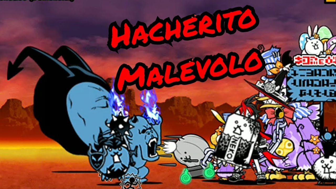 HACHERO MALEVOLO ARRIVES | THE BATTLE CATS - YouTube