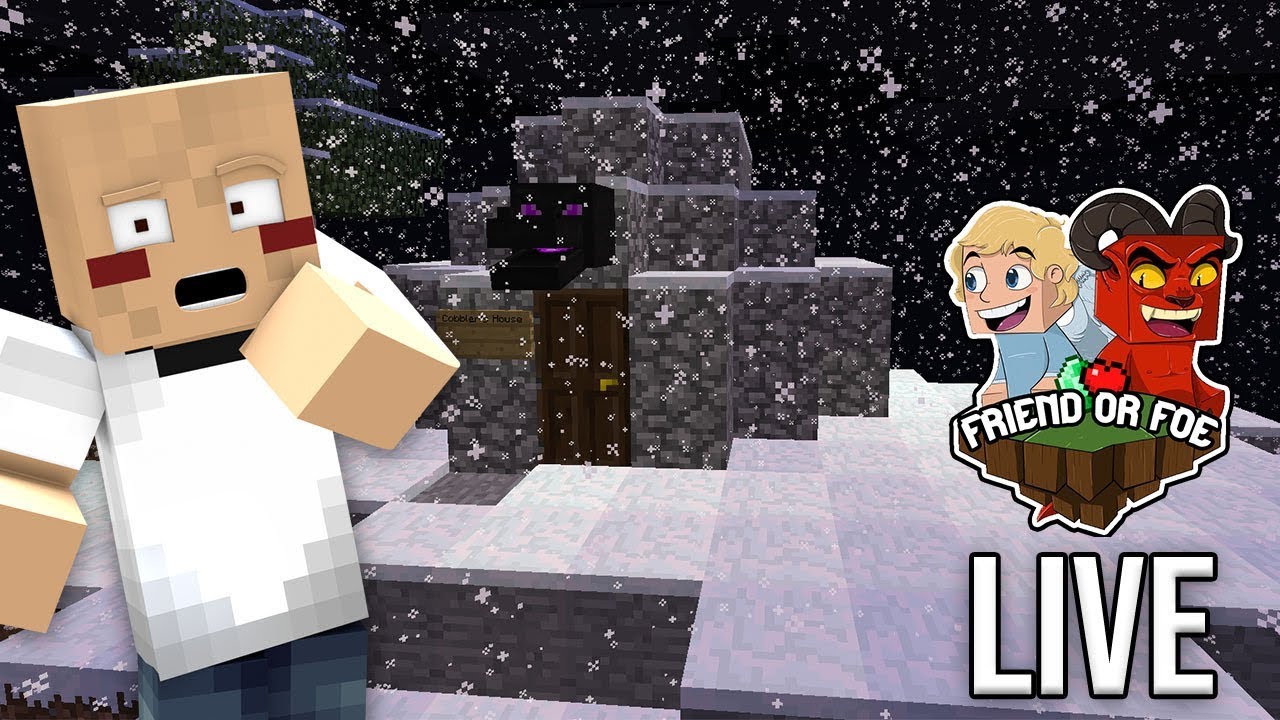 🔴 Minecraft Friend Or Foe Livestream - Big B's Trap! - YouTube