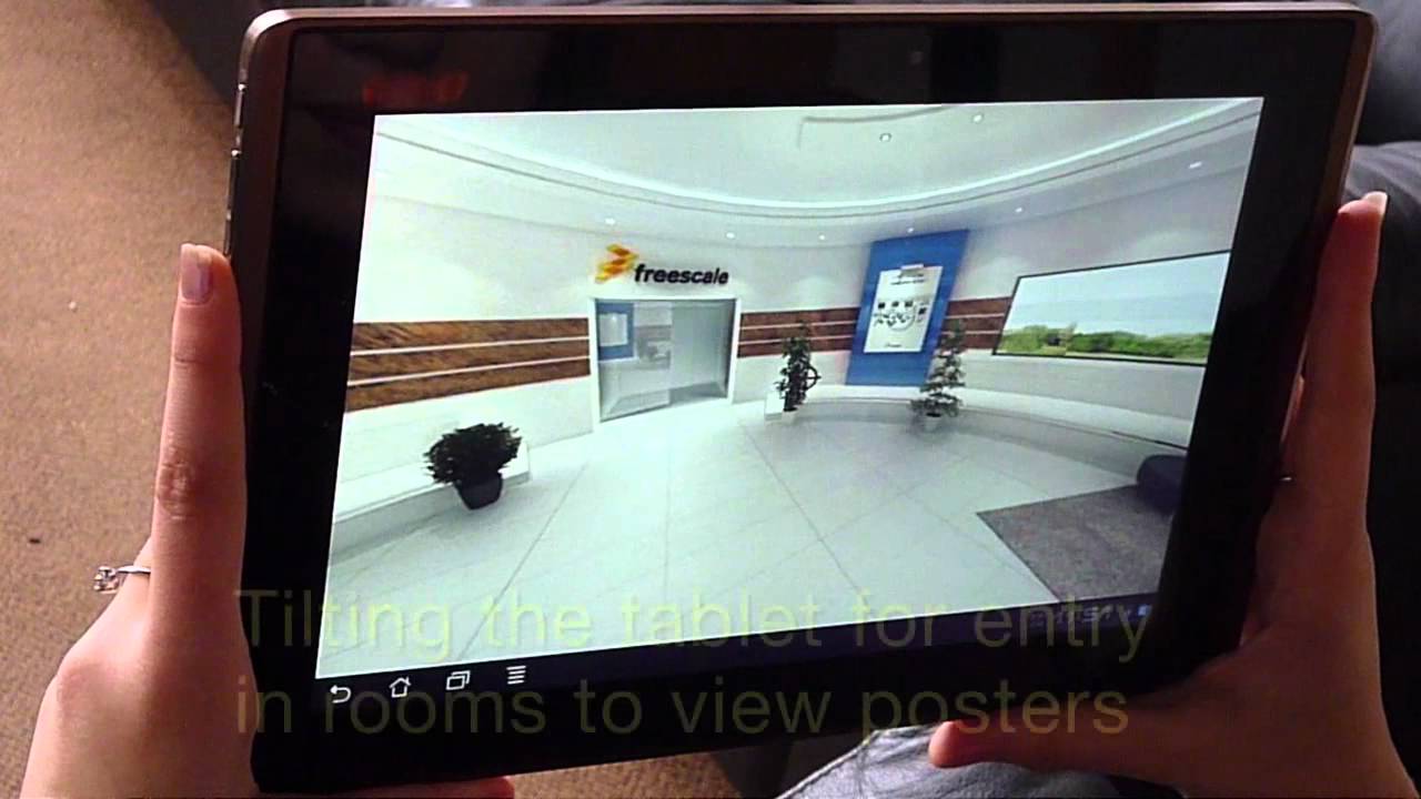 Freescale - Augmented Reality Virtual Showroom - YouTube