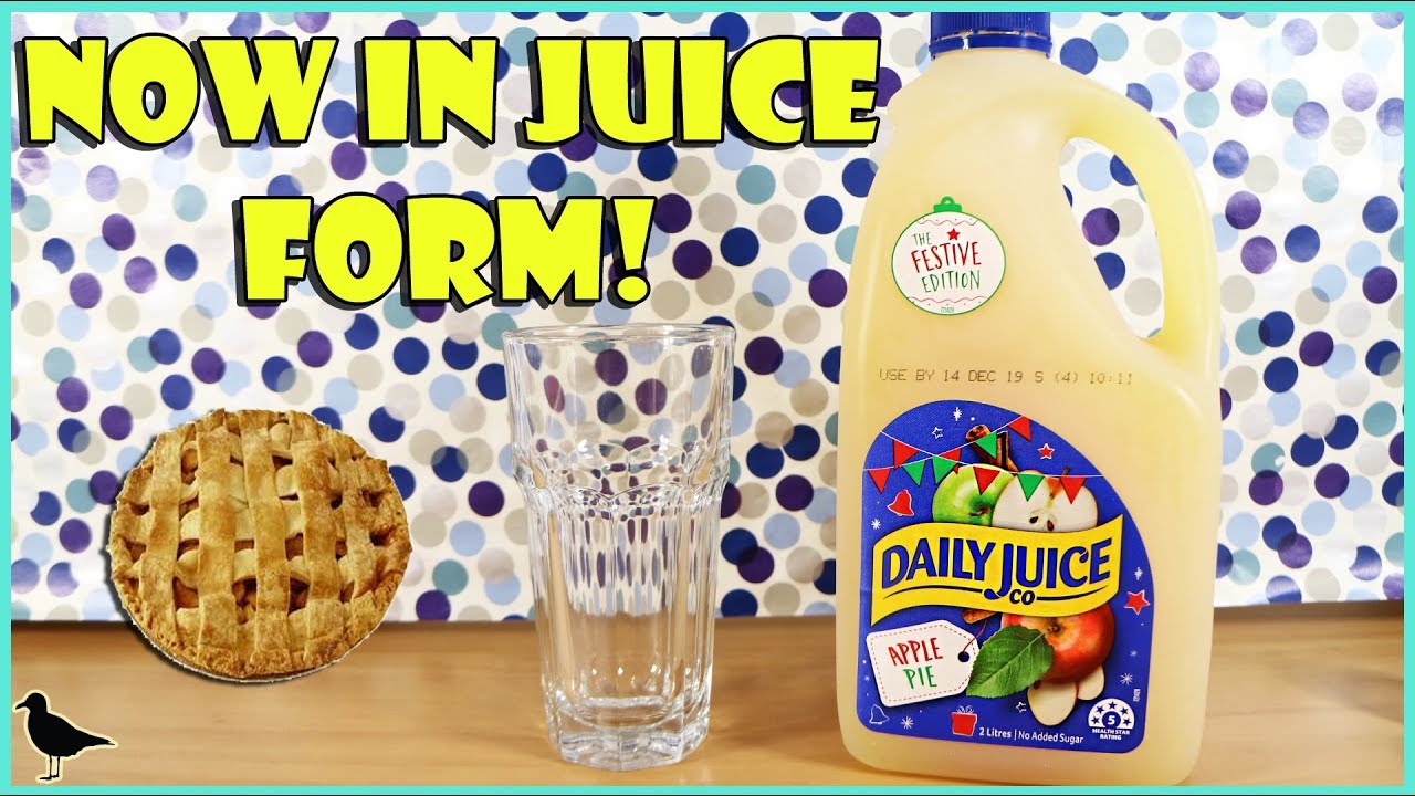 Daily Juice Co Festive Edition Apple Pie Juice Tasting & Review ...