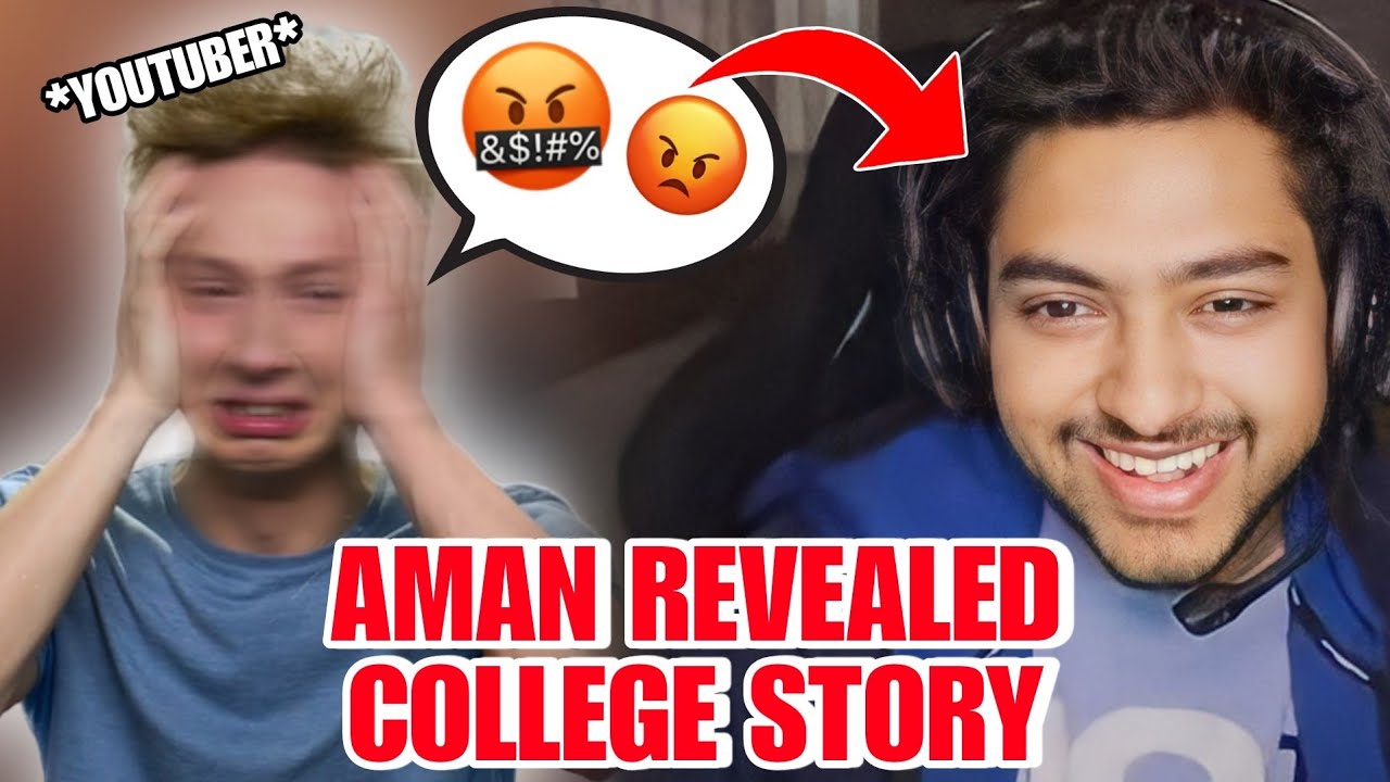 Aman Revealed His College Story As A YouTuber😱 - YouTube