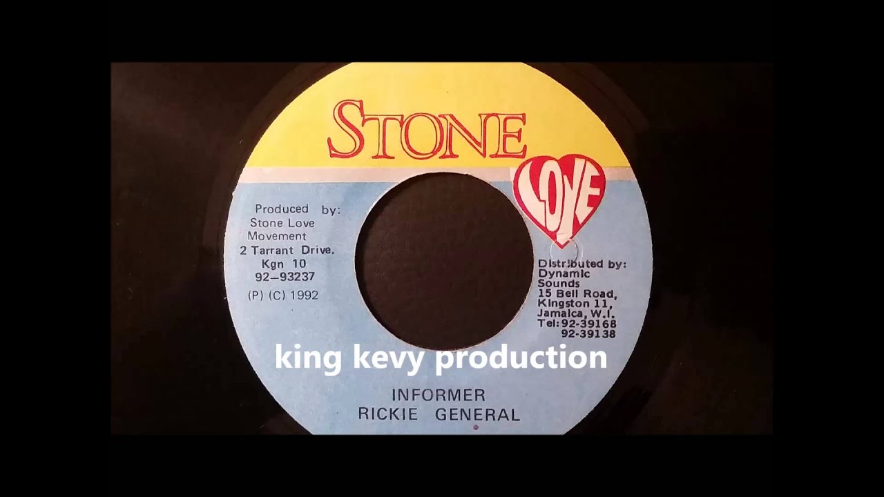 Ricky General - Informer - Stone Love 7" - YouTube