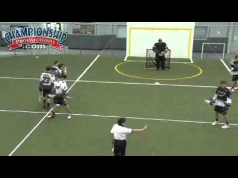 Indoor Lacrosse: Offensive and Defensive Drills - YouTube