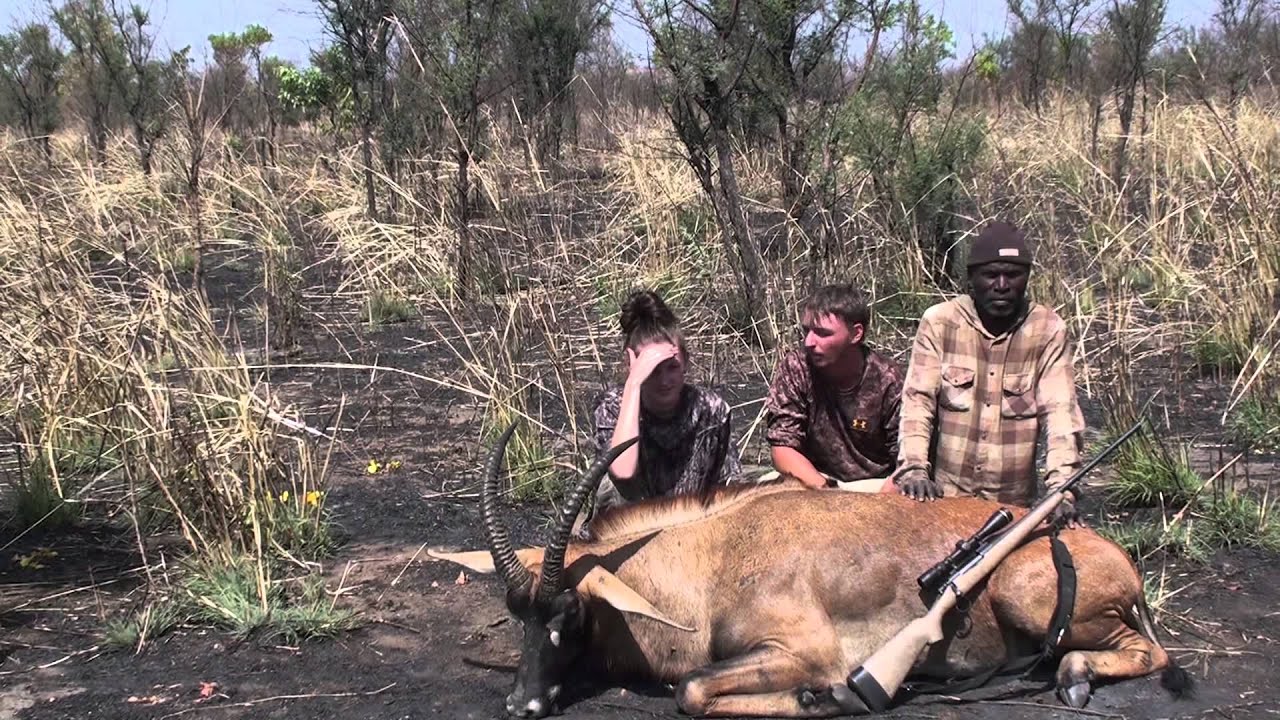 Roan Hunting in Benin December 2012 - YouTube