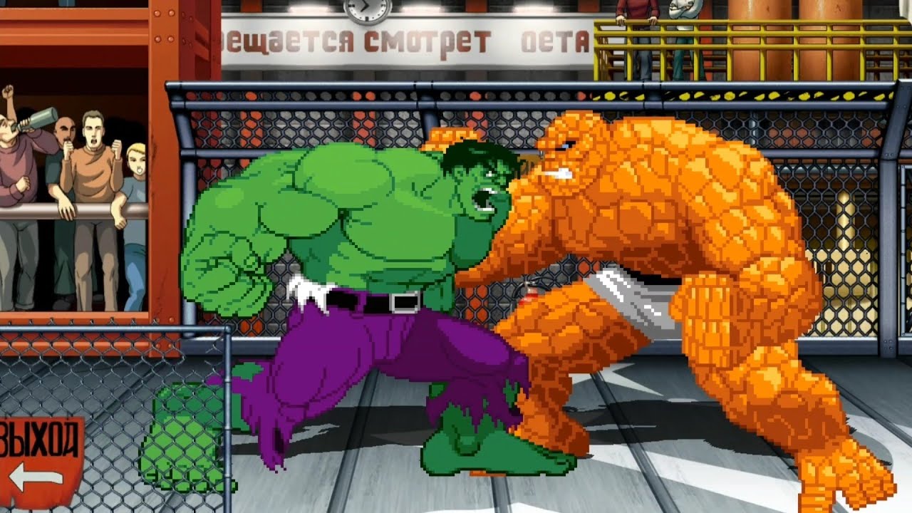 HULK vs THE THING - Highest Level Incredible Epic Fight! - YouTube