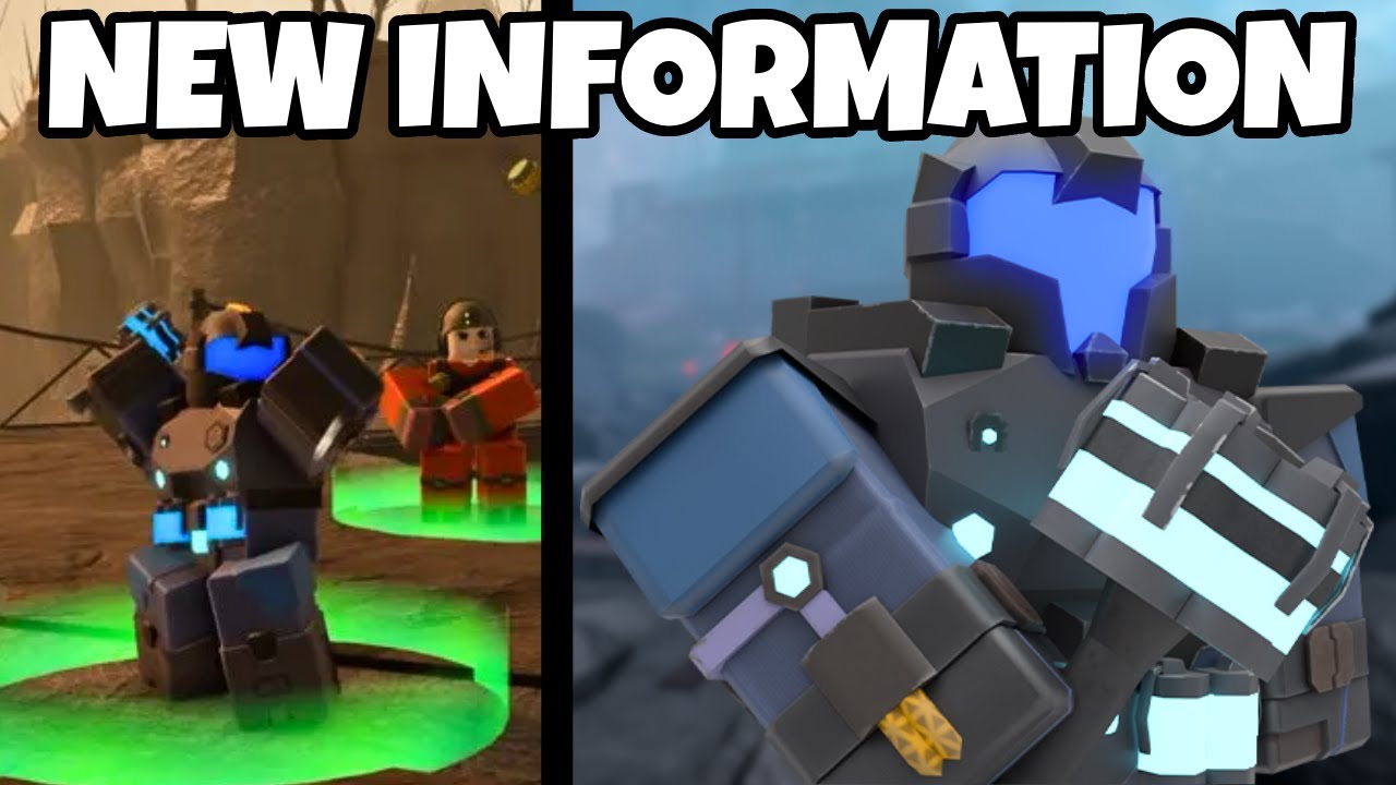 NEW INFORMATION ON THE GRENADIER TOWER in Roblox Tower Defense X (TDX ...