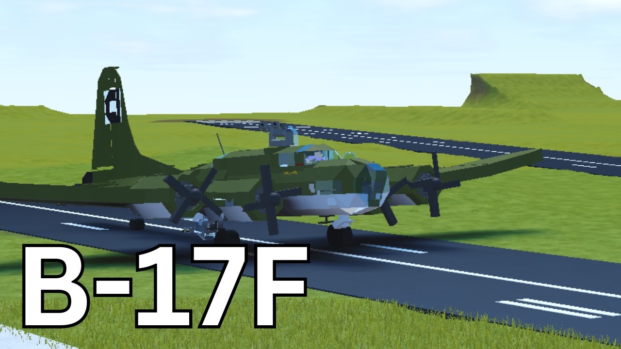 | B17F F "Flying Fortress" | ROBLOX PLANE CRAZY SHOWCASE - YouTube