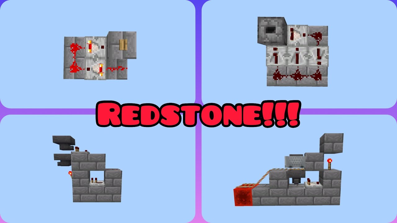 Coole Redstone Schaltungen die jeder gebrauchen kann!! | Redstone ...