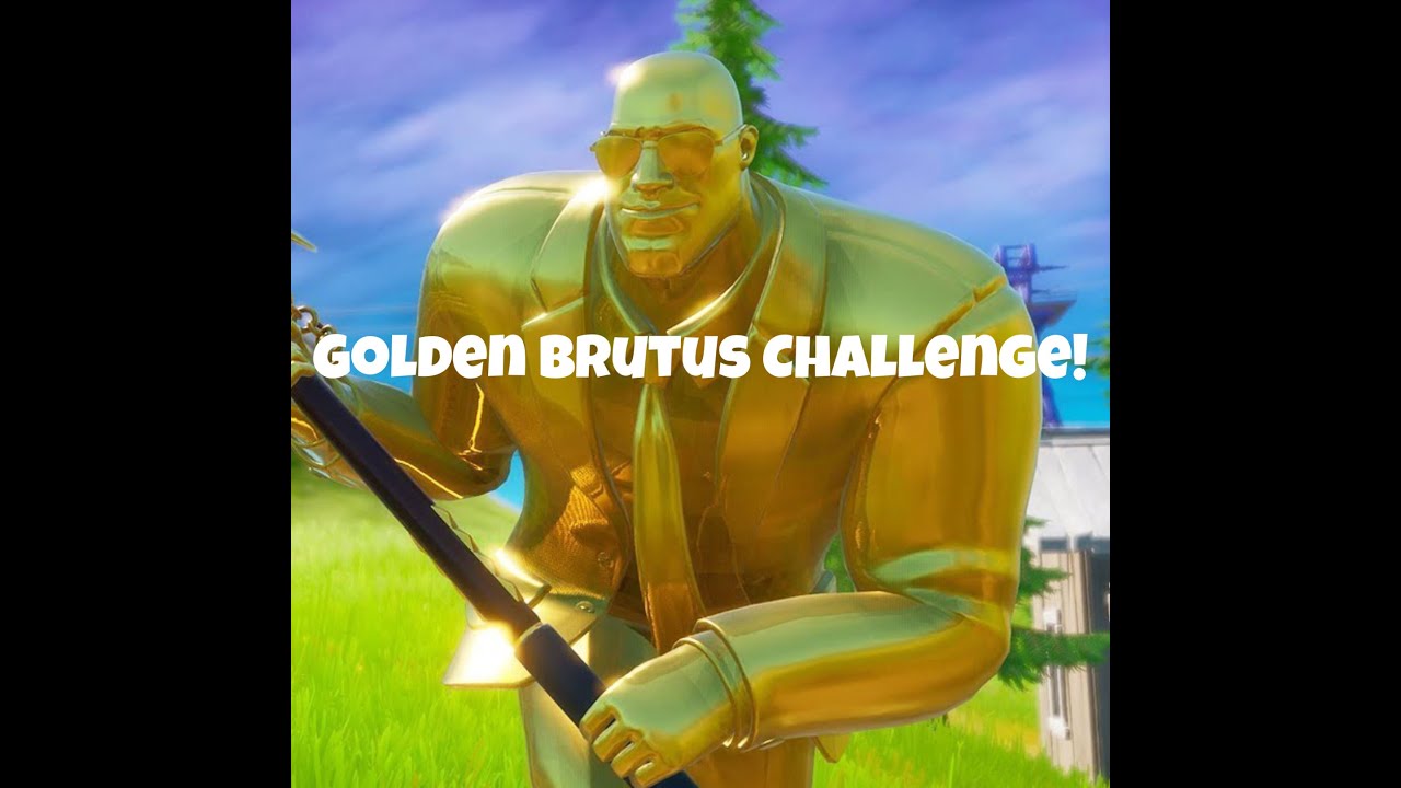 Golden Brutus Challenge! |Fortnite - YouTube