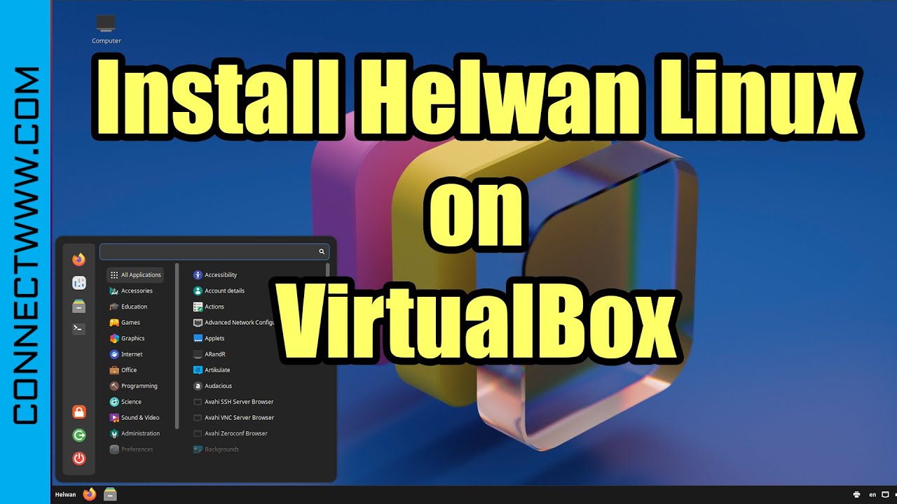 How to Install Helwan Linux on VirtualBox - YouTube
